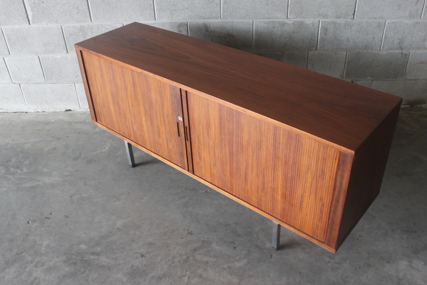 Tambour Door Sideboard - The Vintage Shop