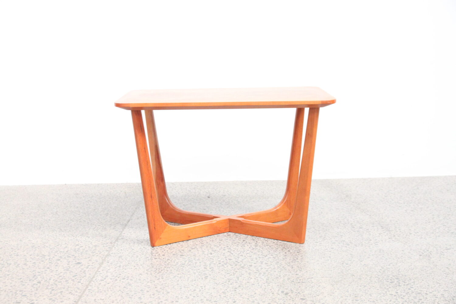 Mottled Timber Side Table - The Vintage Shop
