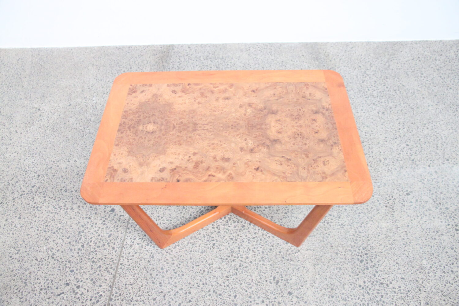 Mottled Timber Side Table - The Vintage Shop