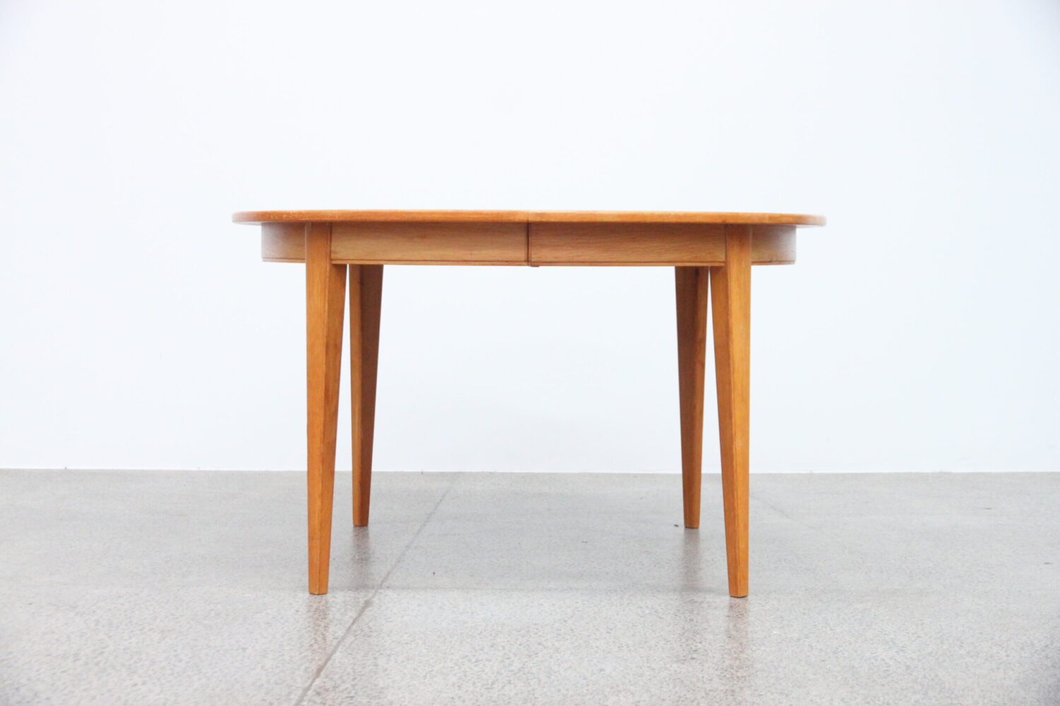 Oak Large Banquet Table by Gunni Omann - The Vintage Shop